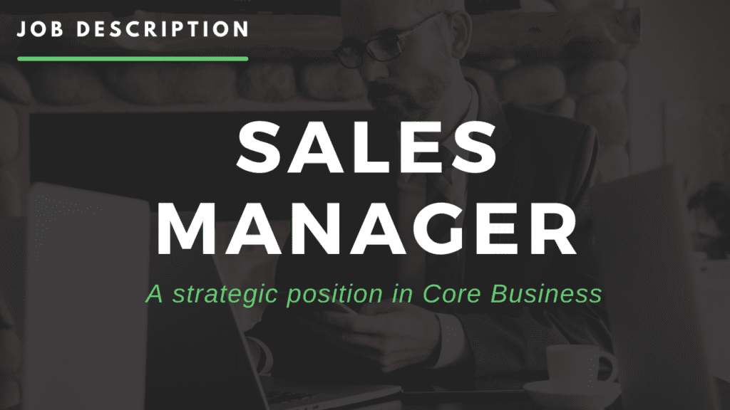 Sales Manager - Job Description - uFoodin