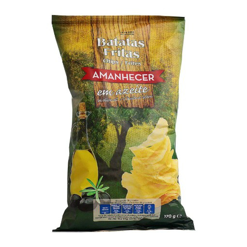AMANHECER PLAIN CRISPS 170G - uFoodin